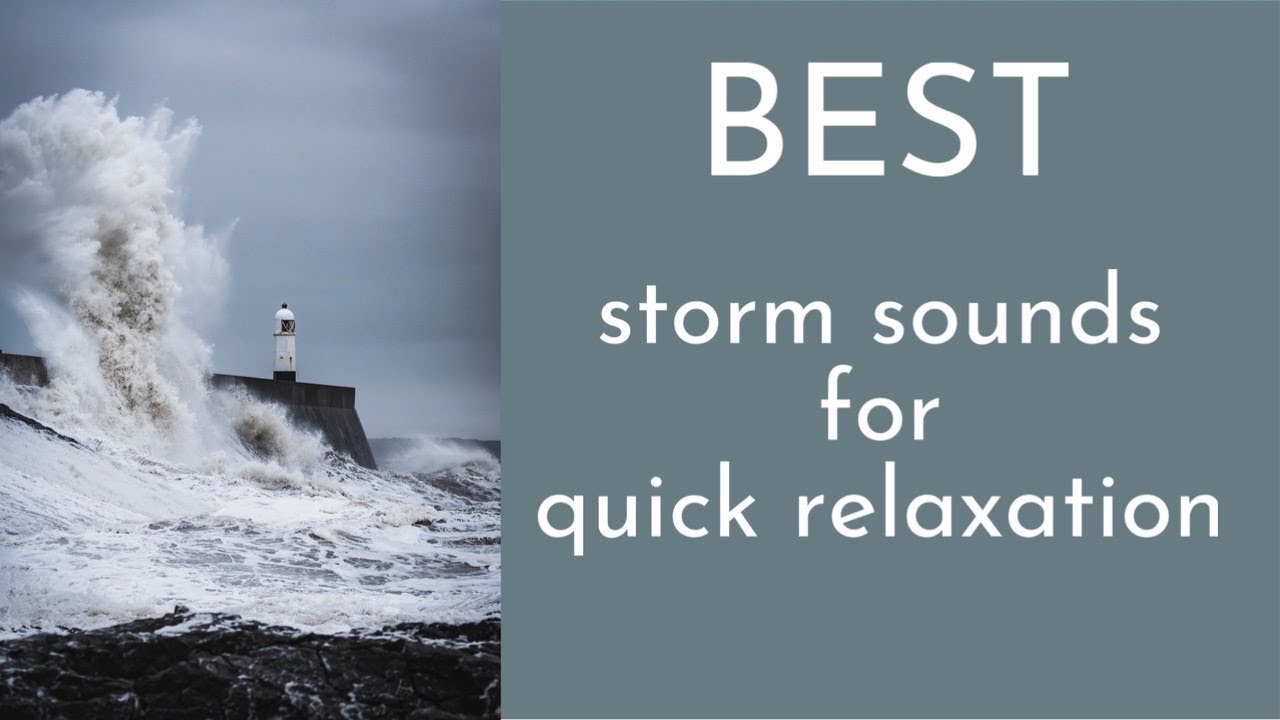 Amazing Rain sounds for sleeping|UniqueThunder storm sounds|Nature ...
