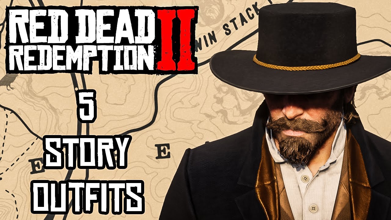 5 Story Outfits || Red Dead Redemption 2 - YouTube