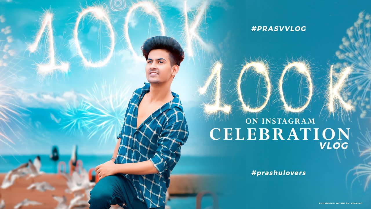 100k Celebration Of PRASHANT RAJPUT | Instagram | prashulovers | Team ...