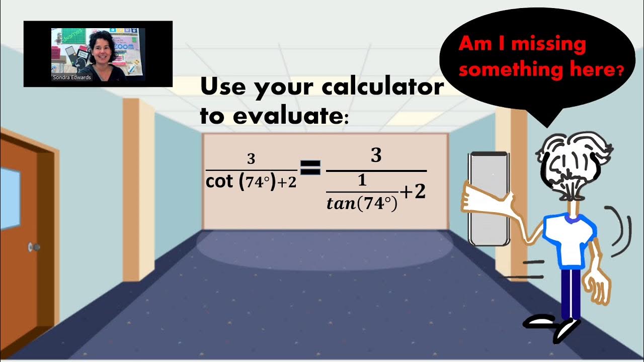 How do I evaluate trig functions using your calculator. Radians ...