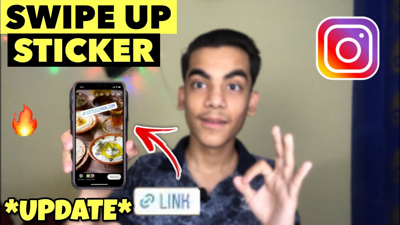 Instagram Story Swipe Up Sticker | How To Use Instagram Swipe Up ...