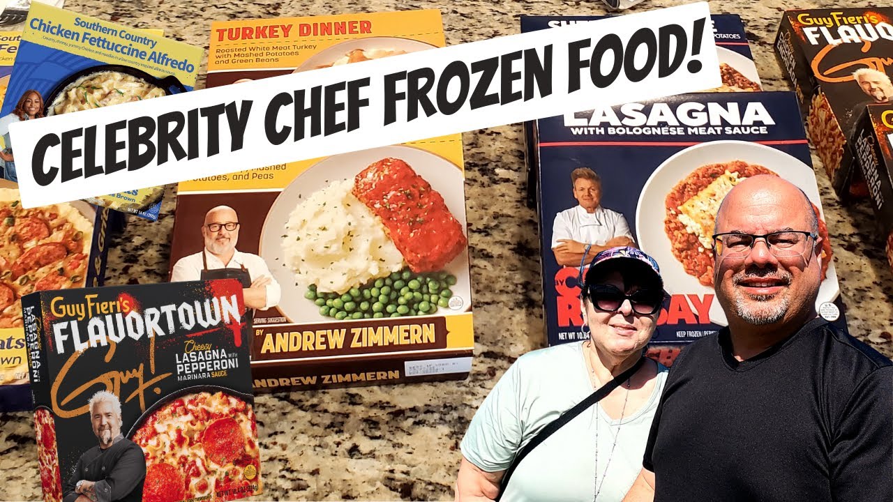 Celebrity Chef Frozen Meals - Taste Test #celebritychef #frozenmeals ...