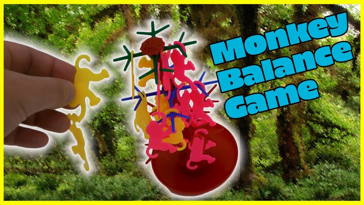 Toys Balancing | Wobble Monkey Balance Game | Party Games - YouTube