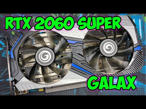 RTX 2060 Super GALAXY Распаковка и Обзор - YouTube