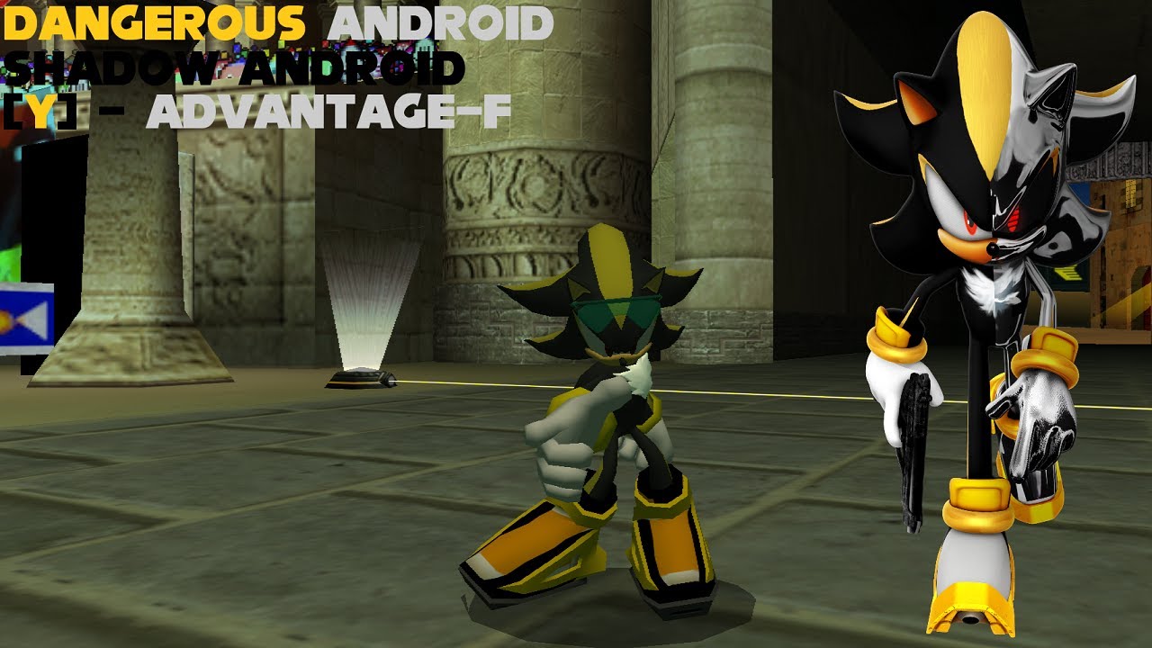 Sonic Riders DX v2.0.1 "Dangerous Android" 3 Laps Dark Desert (Shadow ...