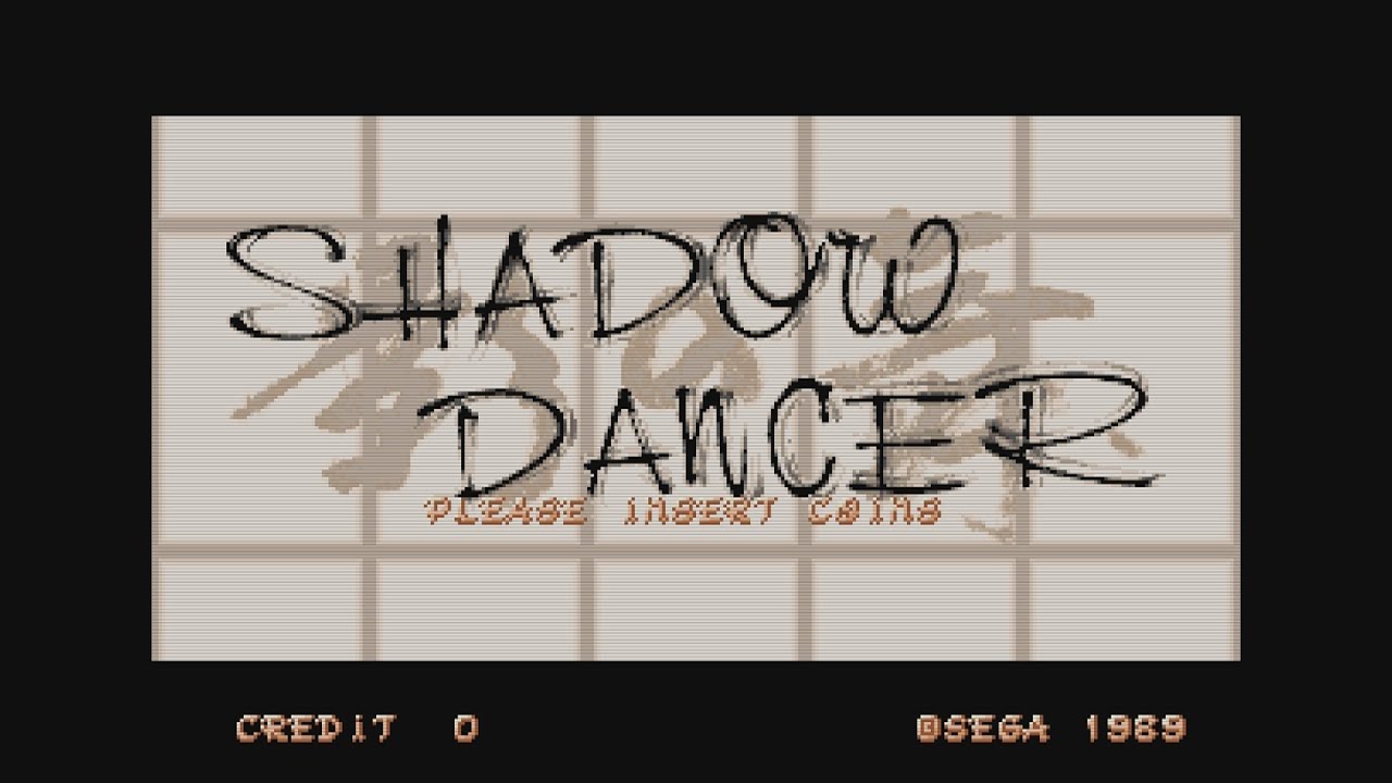 Shadow Dancer Arcade Attract Mode and Level 1 Intro - YouTube