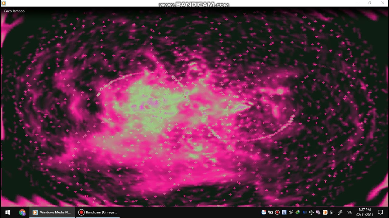 windows media player of visualization battery - randomization - YouTube