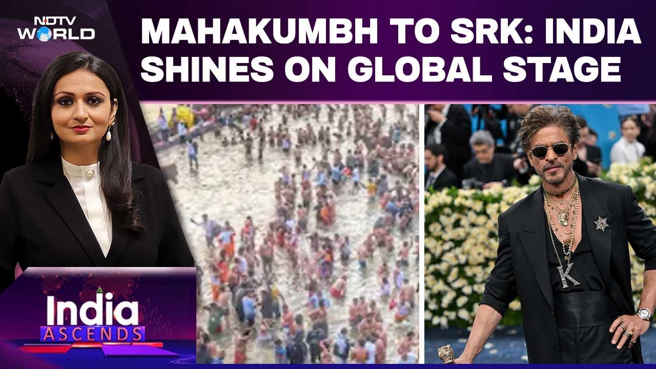 NDTV India Ascends Yearender 2025 | Mahakumbh To Shah Rukh Khan: India ...