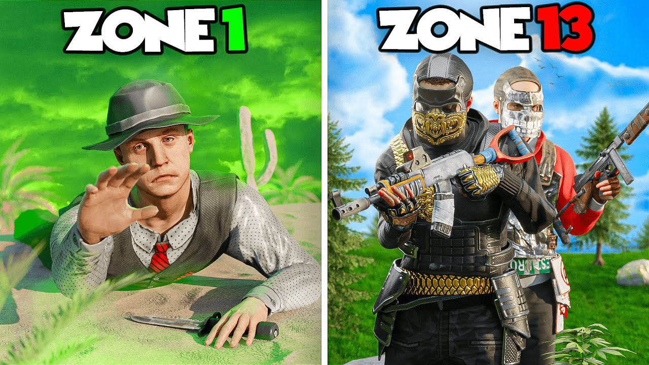 10 Players Simulate Rust's Hunger Games - Rust - YouTube