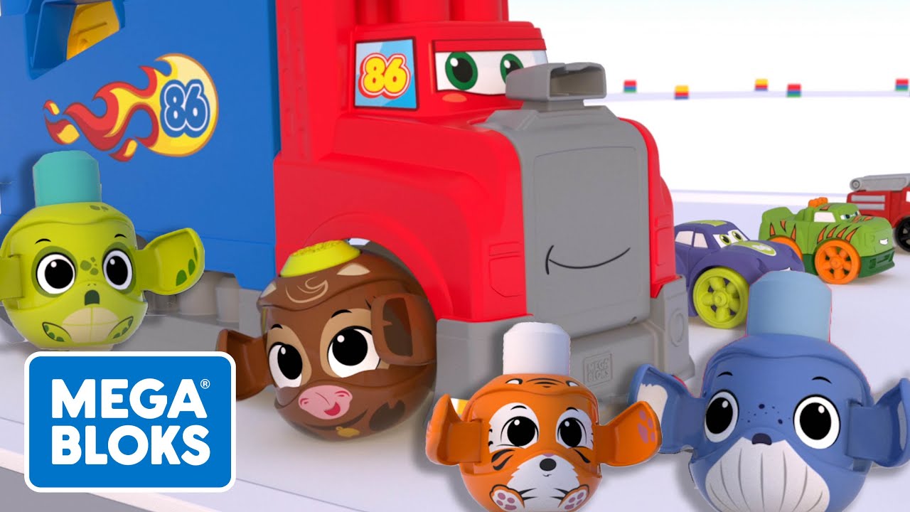 Mega Bloks™ - The Big Blok Race | Songs and Cartoons For Kids | Fisher ...