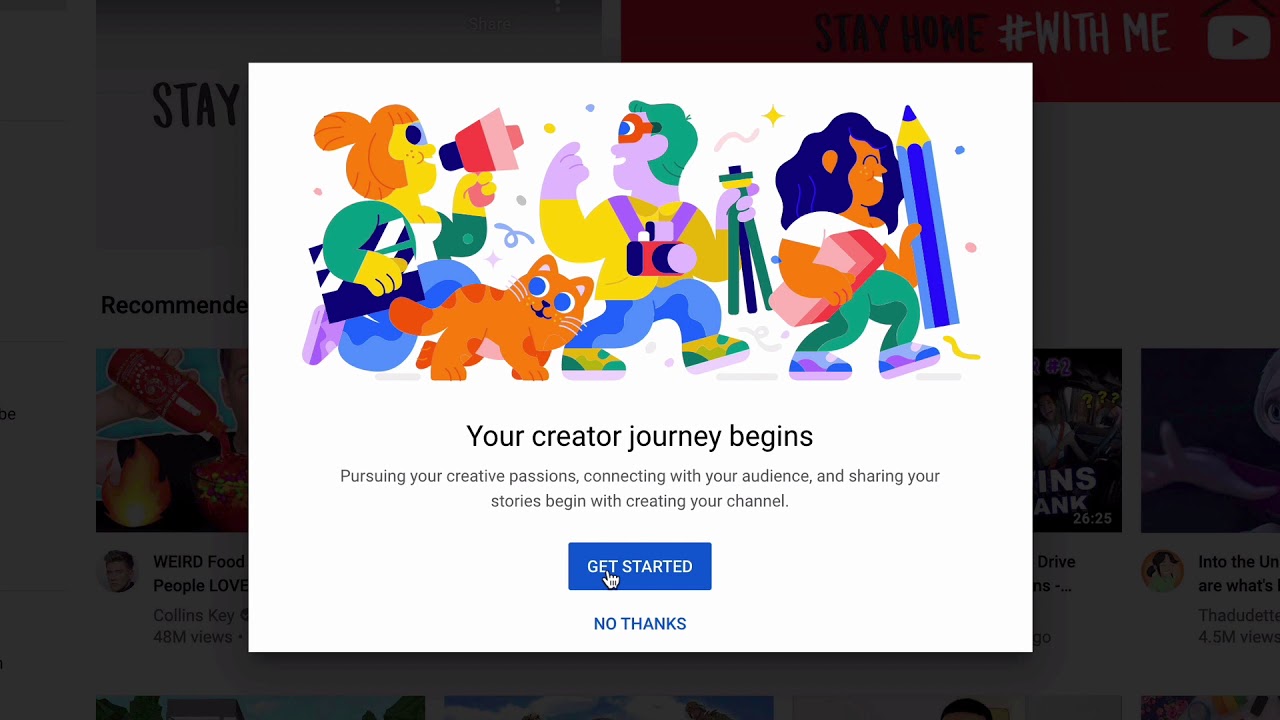 How to create a YouTube channel - YouTube