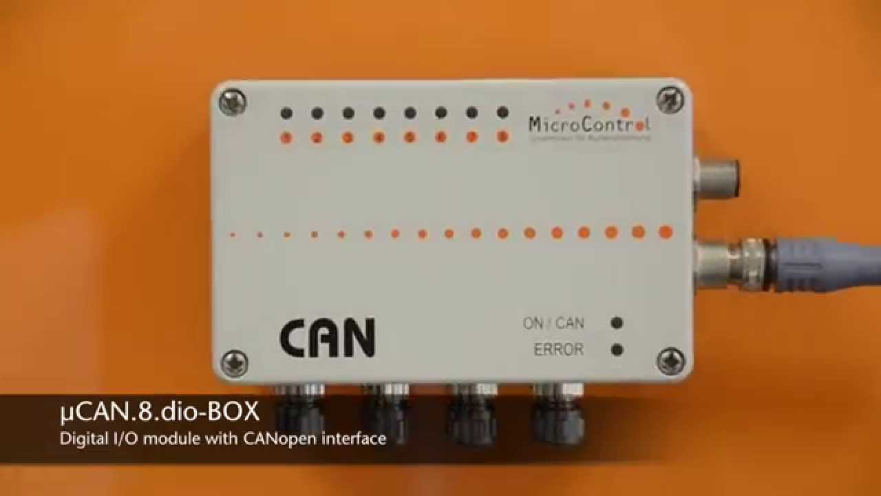 CANopen basics - monitoring CAN network state - YouTube