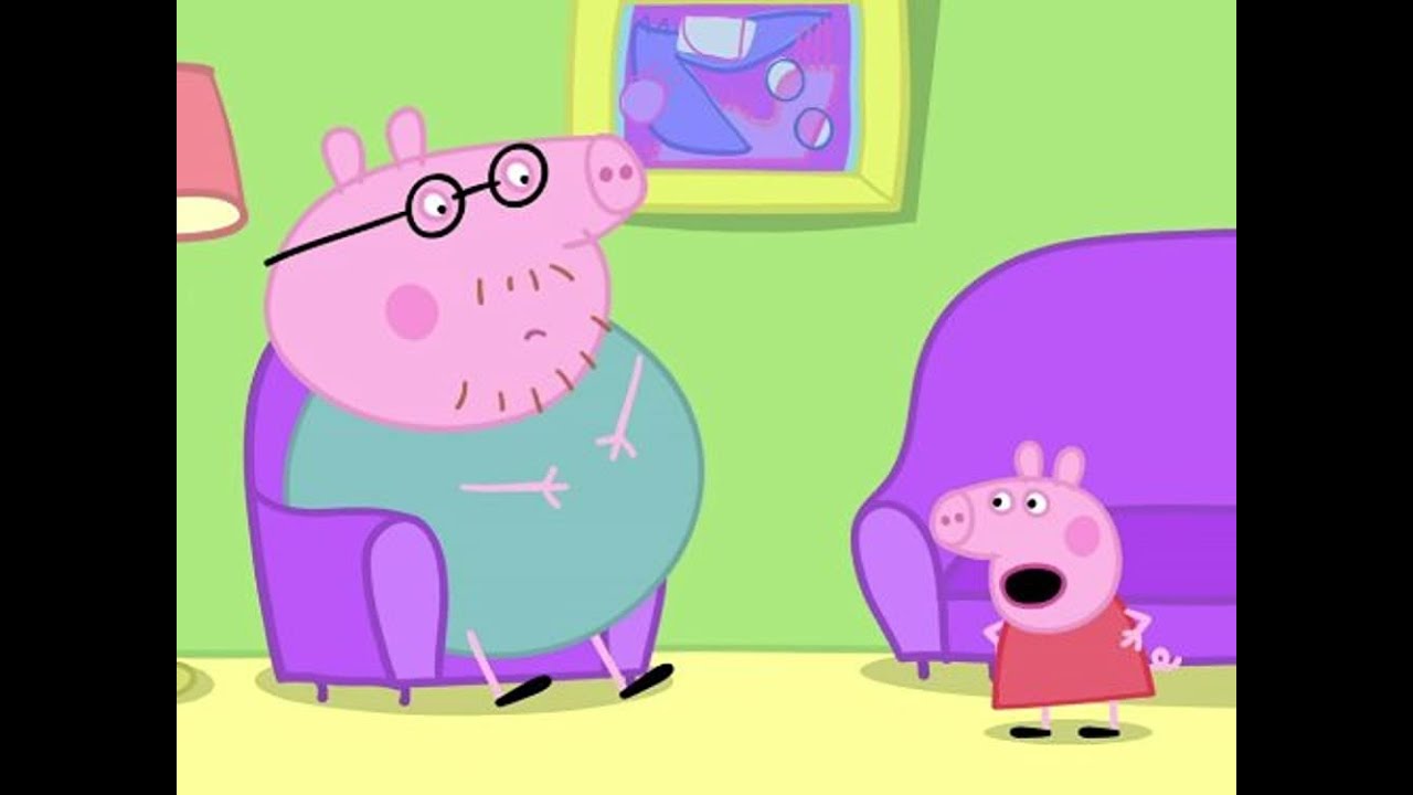 🐷 PEPPA PIG THE BOAT POND and PEPPA PIG DADY PIG GETS FIT (books read ...