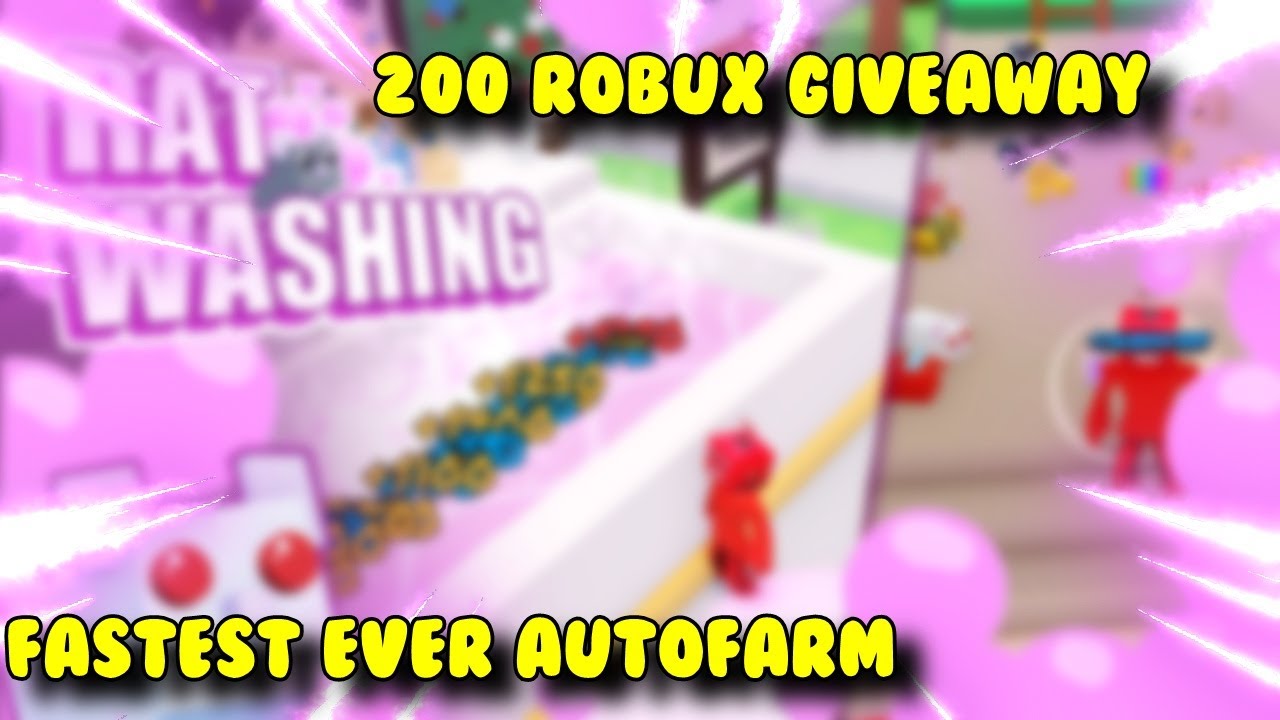BEST Rat Washing Tycoon Script **UNPATCHED** PASTEBIN, 200 Robux ...