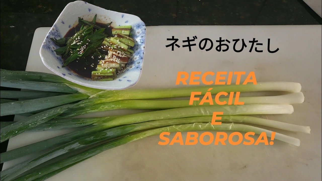 Receita com CEBOLINHA GIGANTE! Uma delícia! - YouTube