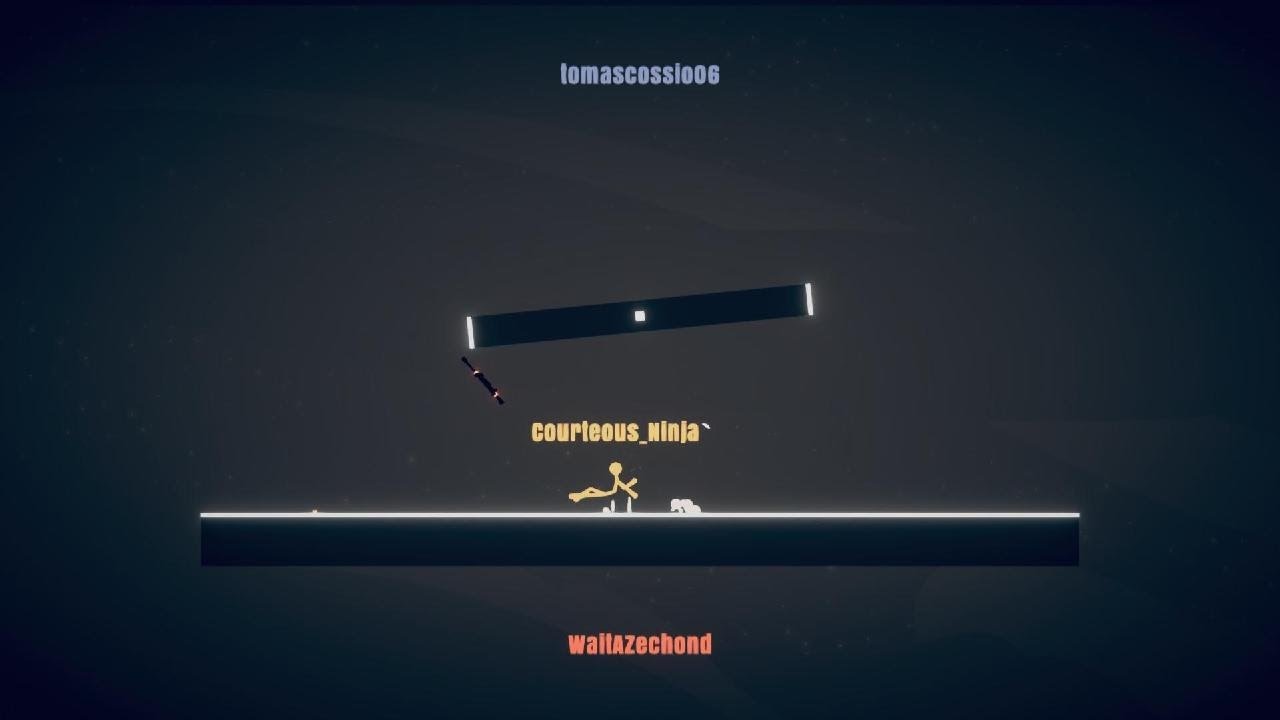 Fighting a ghost in Stick fight - YouTube