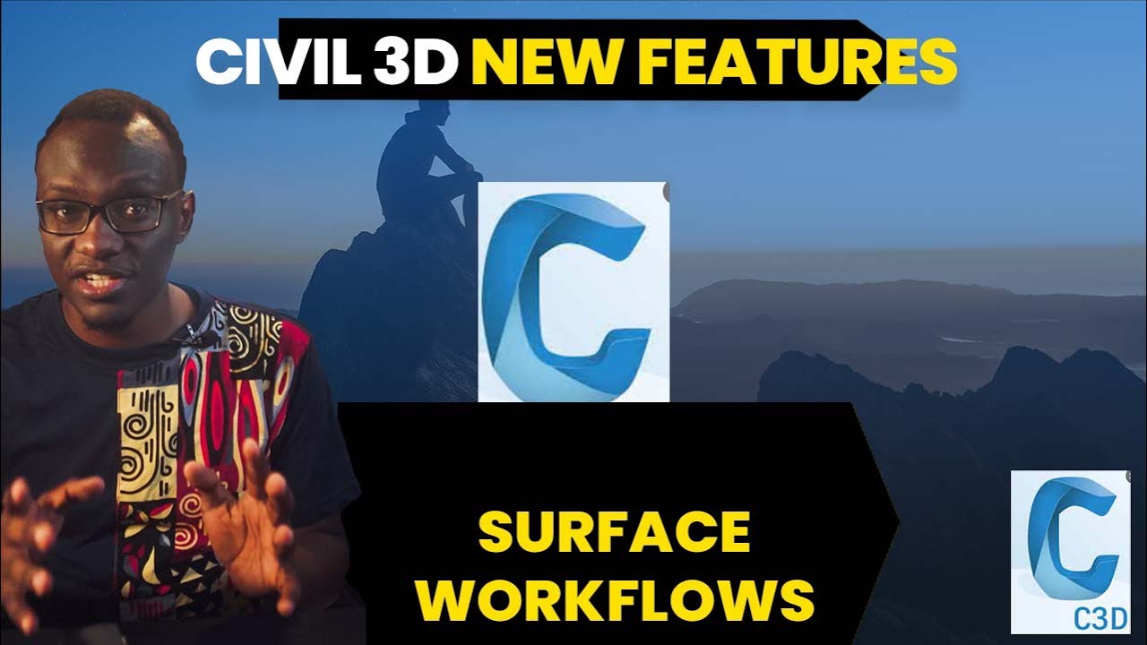 Civil 3D 2024.1 New Feature: Surface Workflows - YouTube