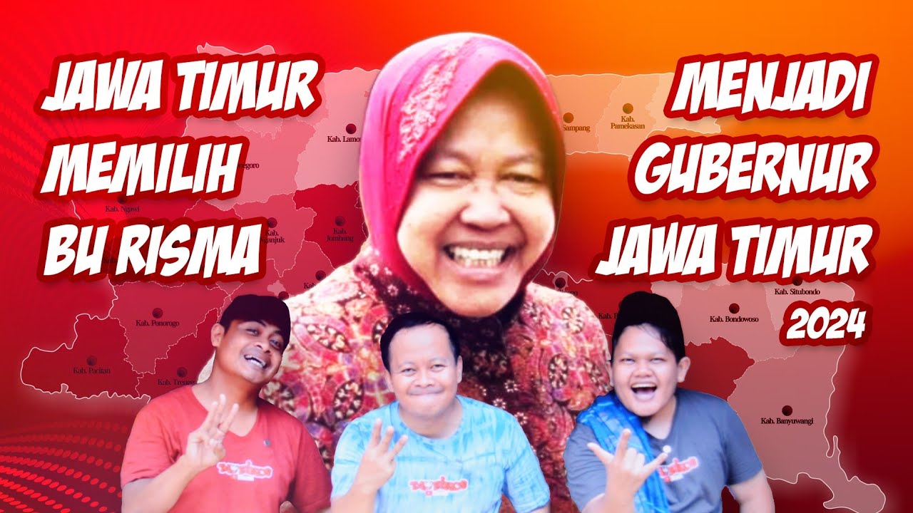 JAWA TIMUR MEMILIH BU RISMA MENJADI GUBERNUR JAWA TIMUR 2024 - YouTube