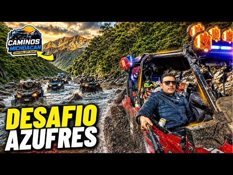 DESAFÍO LOS AZUFRES.. Cruzando Cerros y Arroyos desde Morelia IDA Y VUELTA ⚠️