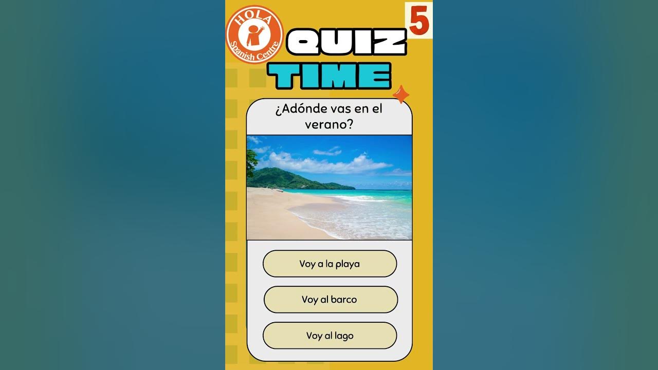 ¿Adónde vas? | Where Are You Going? Test Your Spanish with the Verb 'IR ...