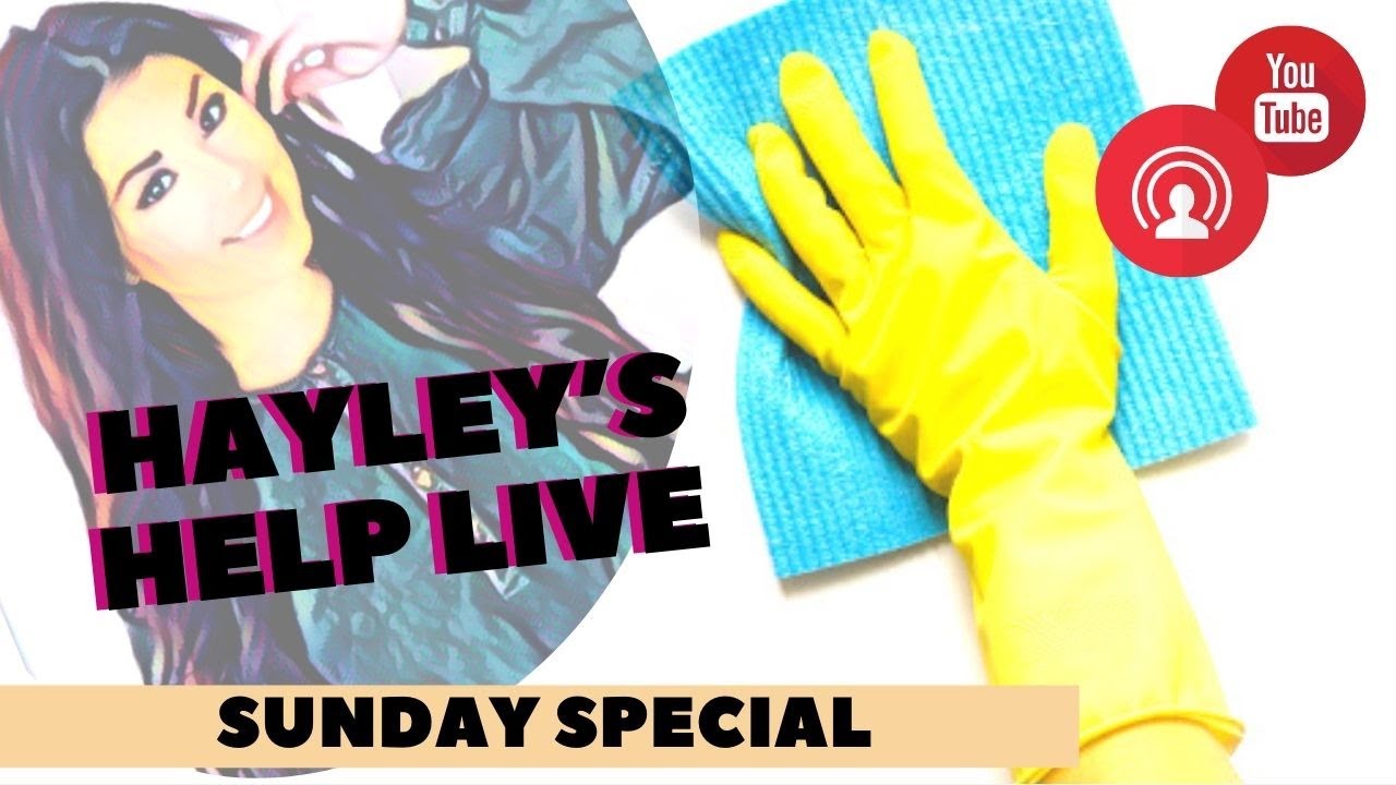 Replay - Live Chat with Hayley Leitch - Cleaning, Fashion, Homemaking ...