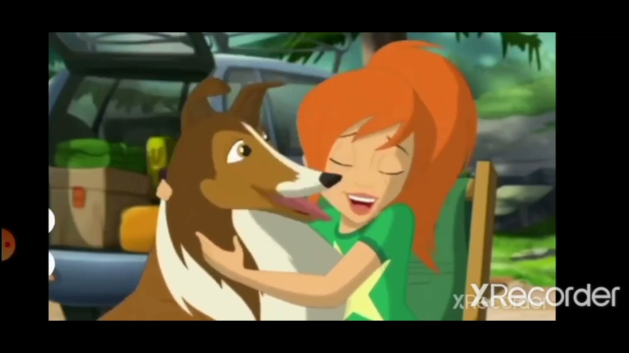 Lassie licks zoeys face (looped) straight in 9 minutes part 2 - YouTube
