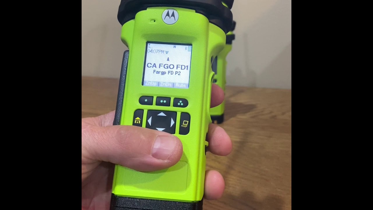 Motorola APX WIFI Programming - YouTube