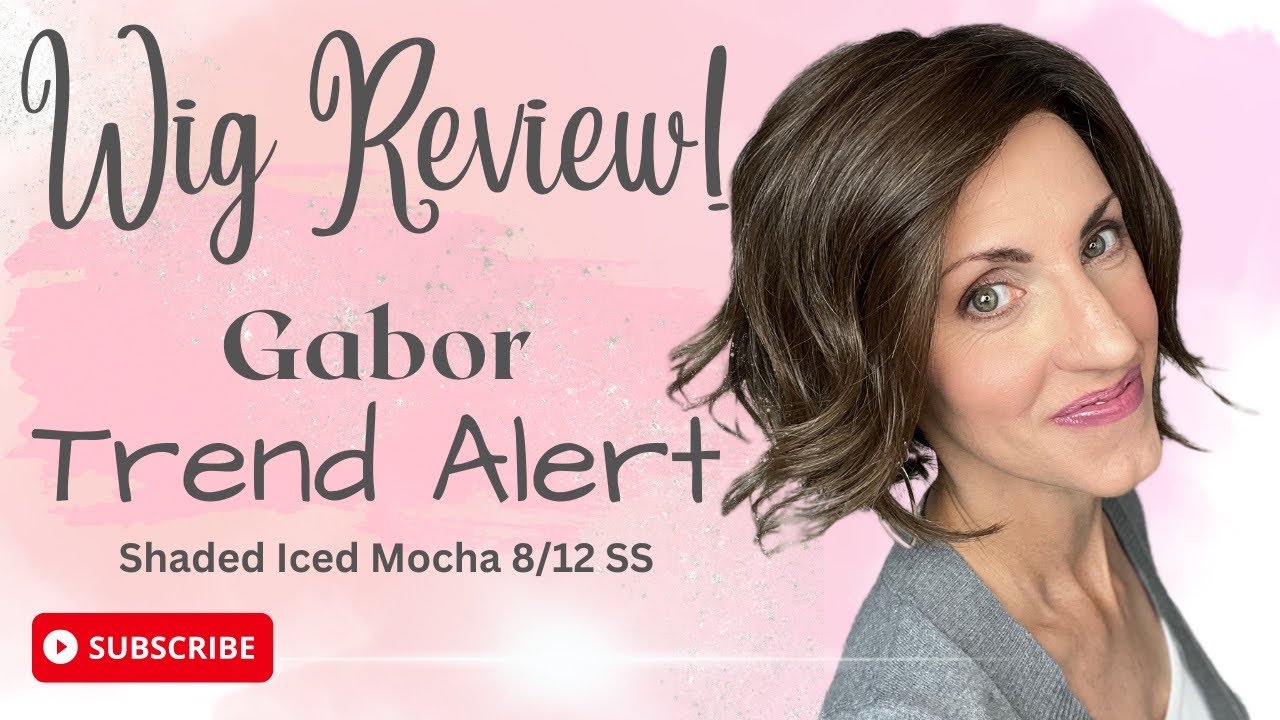 WIG REVIEW Gabor TREND ALERT Shaded Iced Mocha 8/12SS! - YouTube