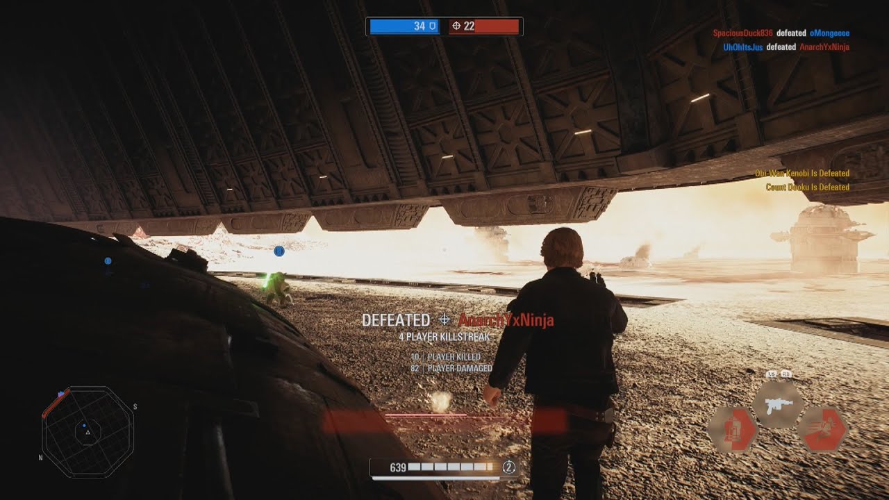 HvV vs AnarchYxNinja Star Wars Battlefront 2 - YouTube