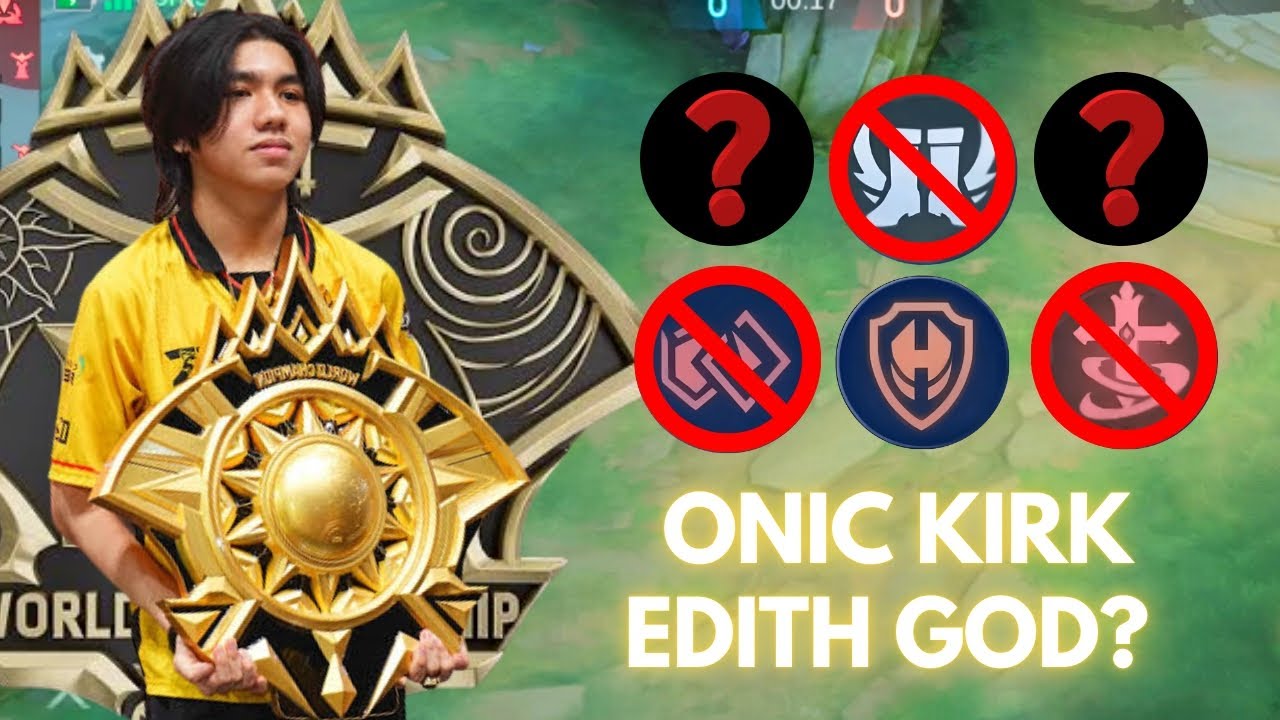 THANKS ONIC KIRK FOR THIS GENIUS EDITH EMBLEM! AUTO CARRY THE GAME BROO ...