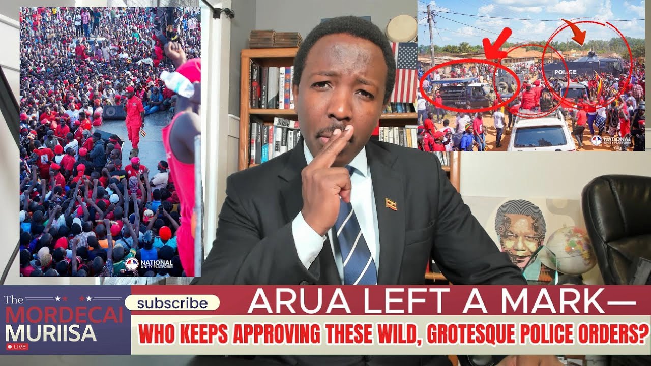 Arua Left a Mark —: Who Keeps Approving these Wild, Grotesque Police ...