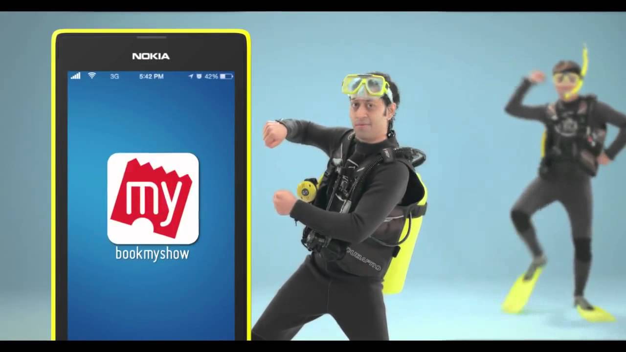 BookMyShow Mobile app Latest TV Offer ad Mood Kiya Book Kiya - YouTube