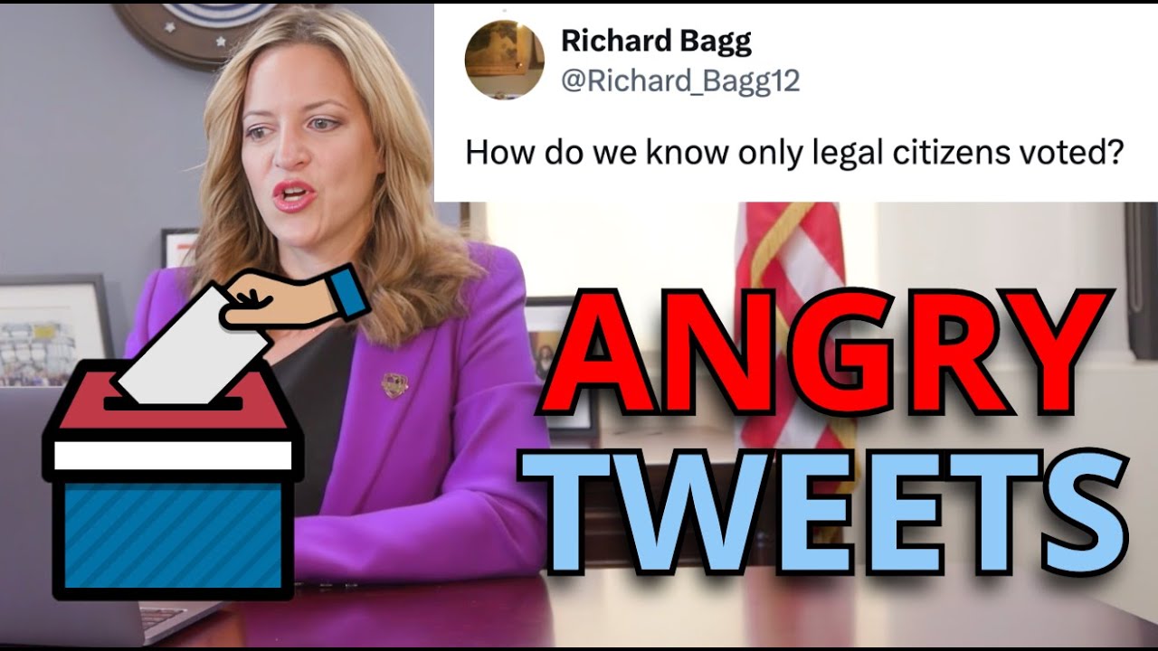 Michigan Secretary of State Reads Angry Election Tweets - YouTube