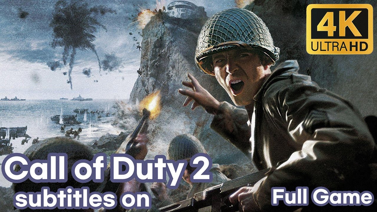 Call of Duty 2 Gameplay Walkthrough Full Game No Commentary | Subtitles ...