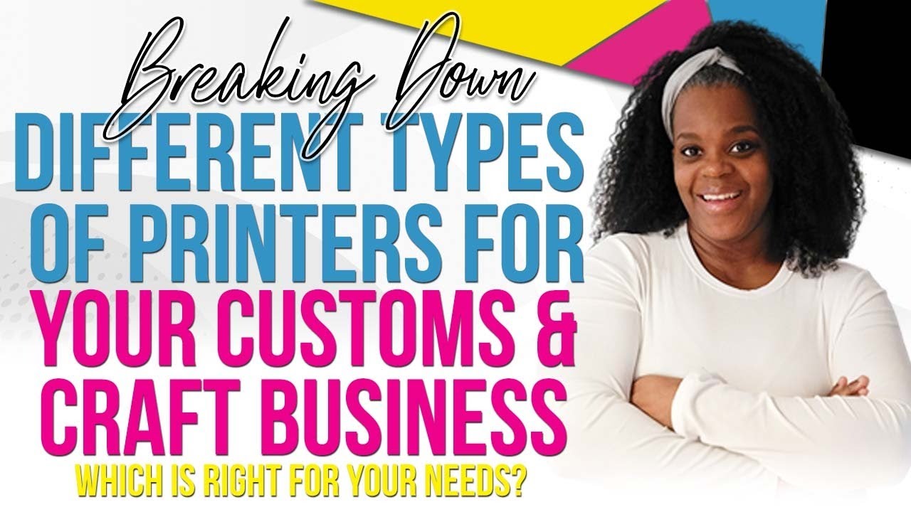 Understanding different print methods| Which is best for your craft ...