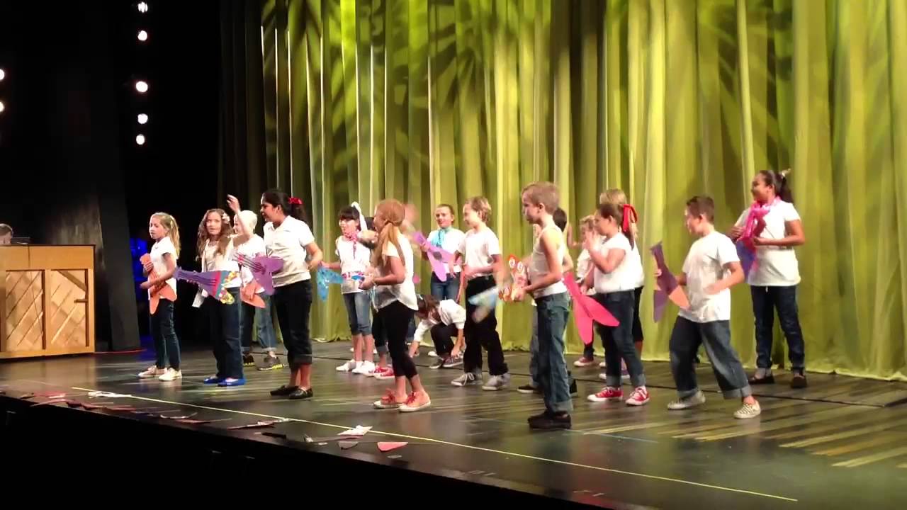 Grease - Phoenix Theatre Summer Camp 8-9 Year Olds - YouTube