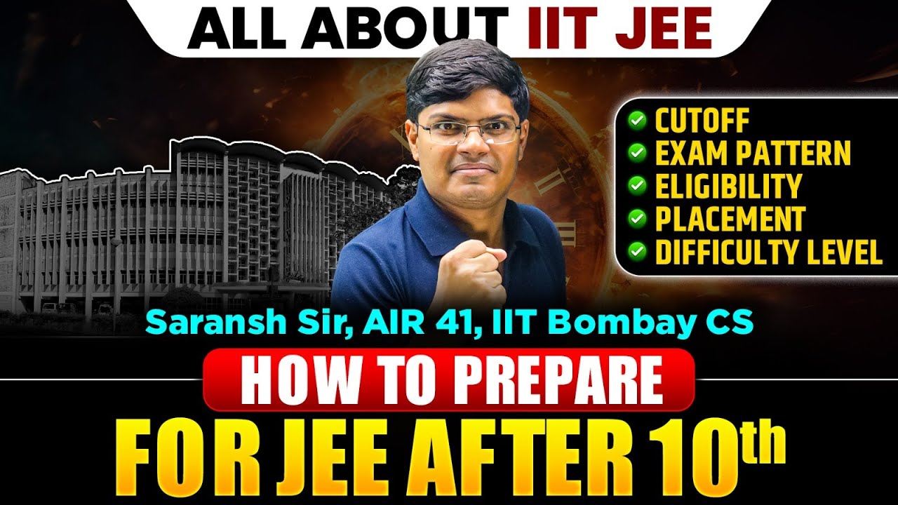 How to prepare for IIT JEE from Class 11 😱🔥| JEE 2027 Strategy | Know ...