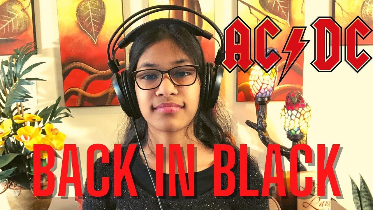 11 years old kid sings AC/DC Back In Black Cover - YouTube