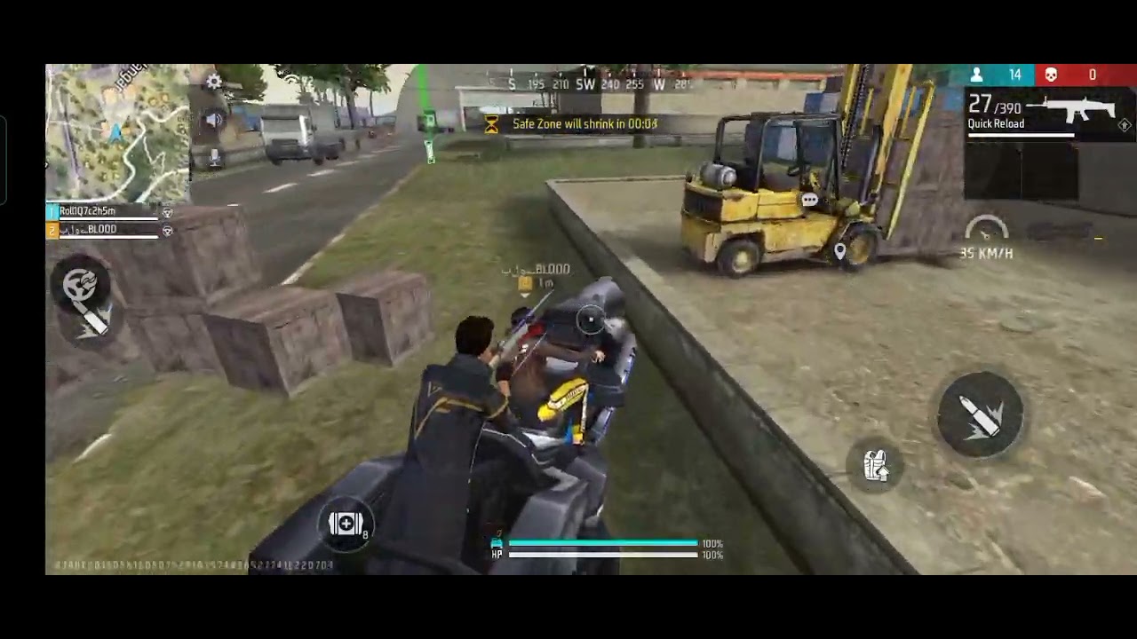 Free Fire Gameplay Showcase | Free fire gameplay mobile - YouTube