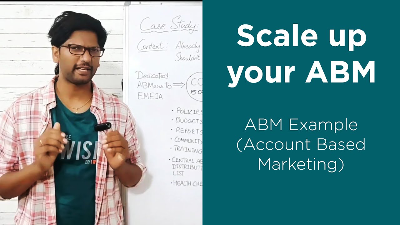 ABM Scale up example through a case study - YouTube