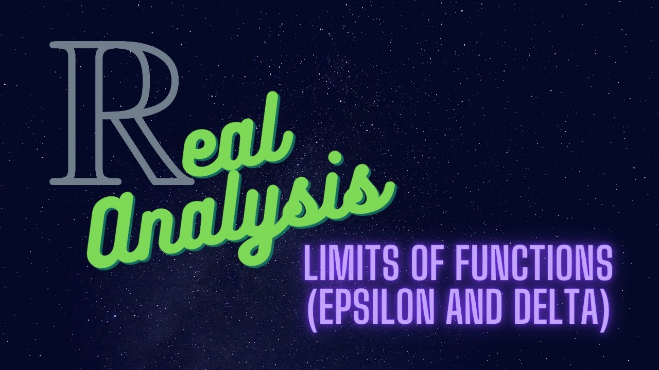 Limits of functions (epsilon and delta) - YouTube