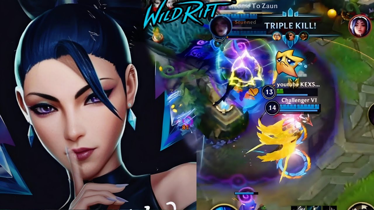 WILD RIFT ADC | TOP 1 KAISA HYPER CARRY GAME WITH NEW BUILD - YouTube