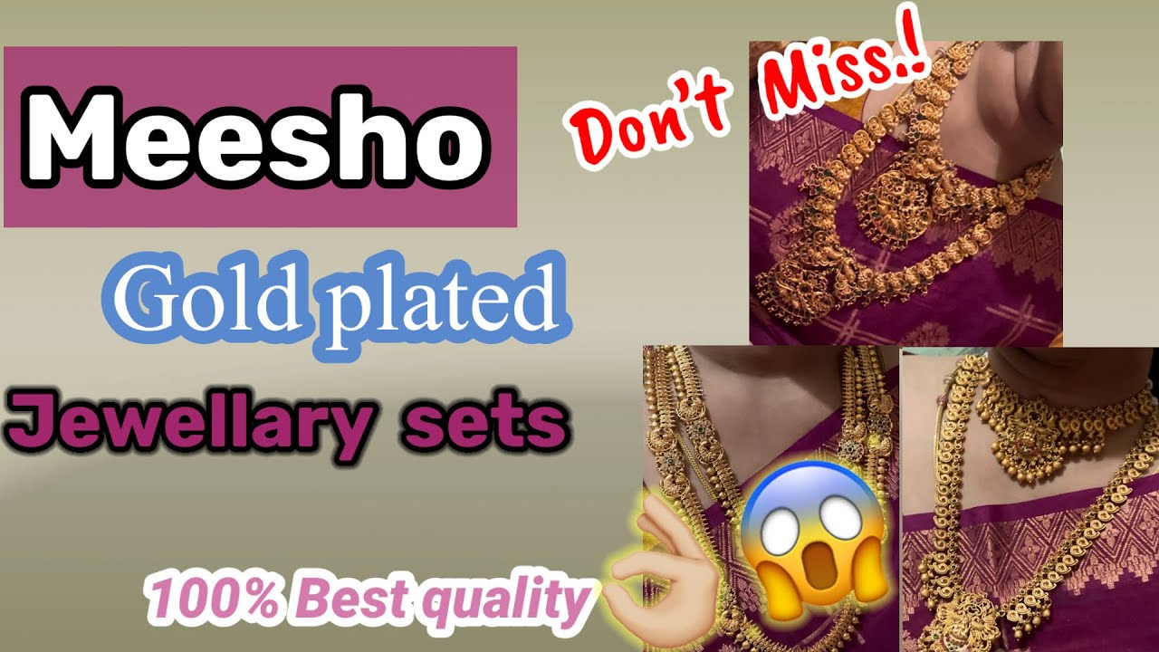 Meesho Jewellary sets under budget 🏻 ️|| WOW👌🏼|| చూస్తే మాత్రo ఎవరైనా ...