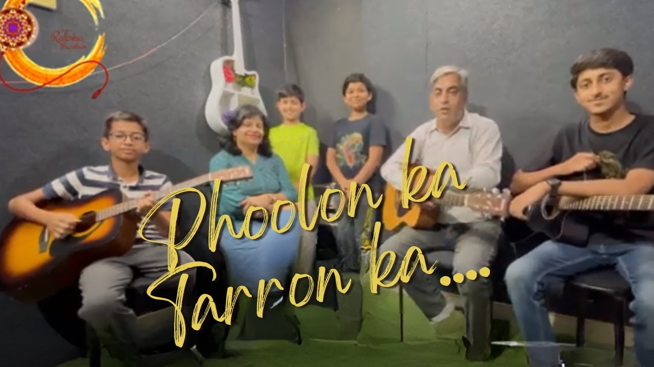 Phoolon Ka Taaron Ka | Song for Sisters | Guitar Lesson |Chords - YouTube