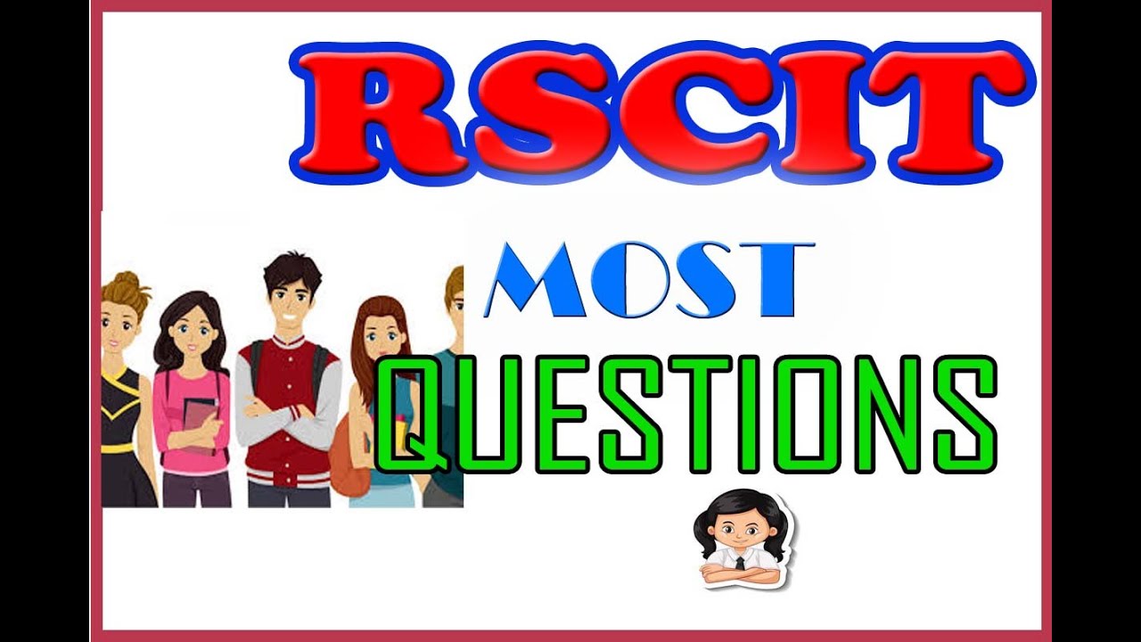 rscit most important question | | rscit most important question | rscit ...