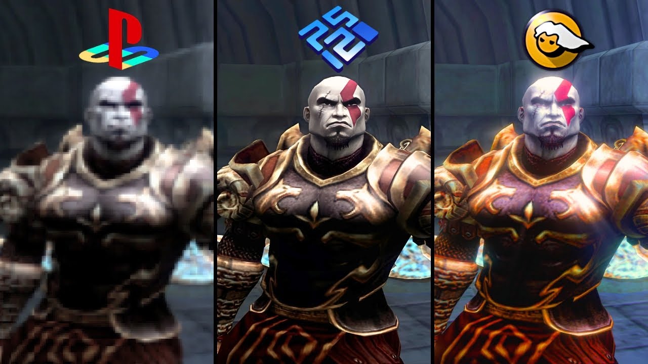 God of War 2 | PS2 vs PCSX2 vs RESHADE | Detailed Graphics Comparison ...