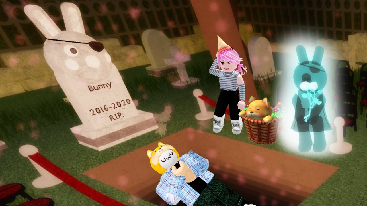 Я ВМЕСТО БАННИ?.. Roblox Bunny's Funeral - YouTube