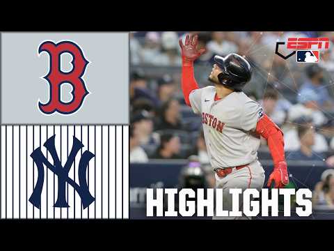 Boston Red Sox vs. New York Yankees | Full Game Highlights | ESPN MLB