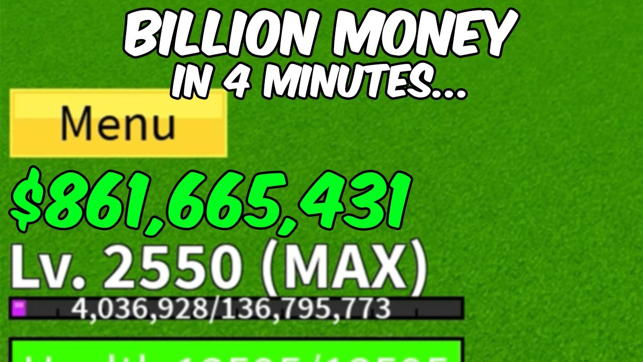 How To Get BILLION Money With *Genius Method* ( Blox Fruits ) - YouTube