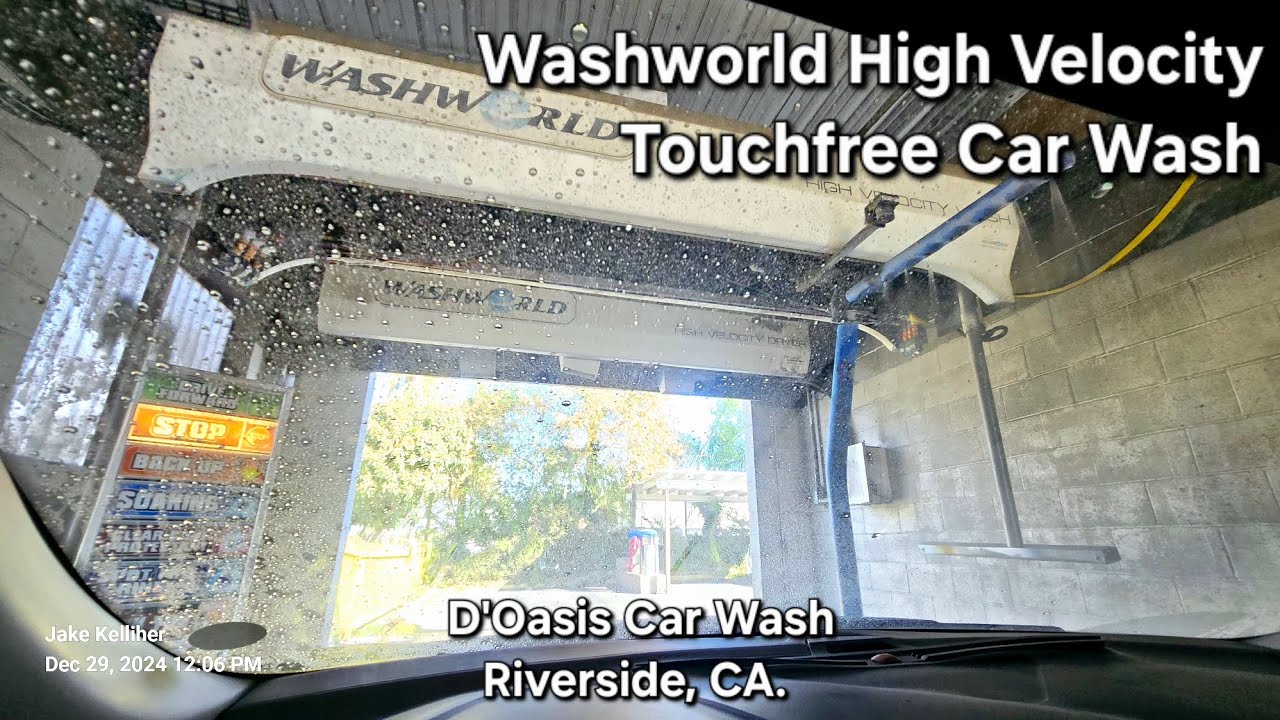 Washworld High Velocity Car Wash w/ American Changer Paystation ~ D ...